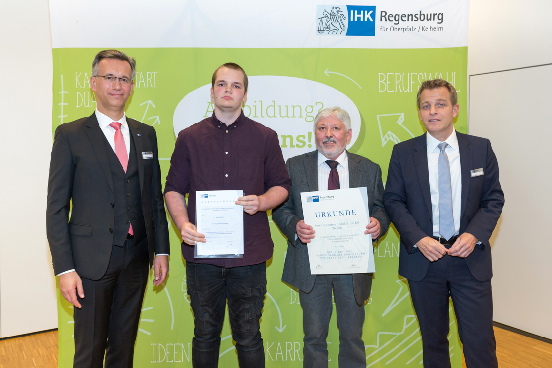 SCHNURRER hat besten Auszubildenden als Verfahrensmechaniker der Steine ... SCHNURRER hat besten Auszubildenden als Verfahrensmechaniker der Steine ...